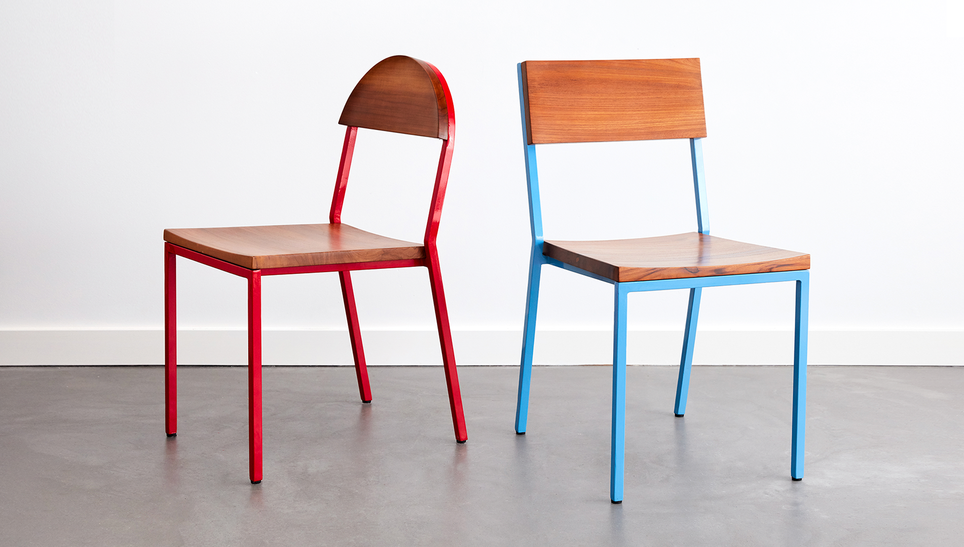 Suzy Stackable Dining Chair Round – Reddie